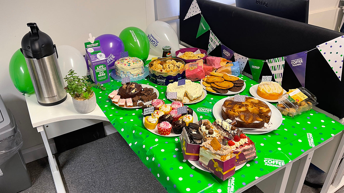 Raising money for Macmillan – Cotterill Civils
