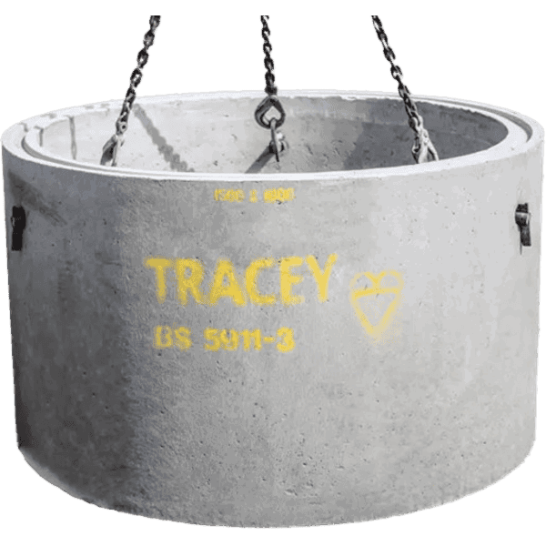 1200mm x 500mm Deep Concrete Manhole Ring With Double Steps - Tracey C ...