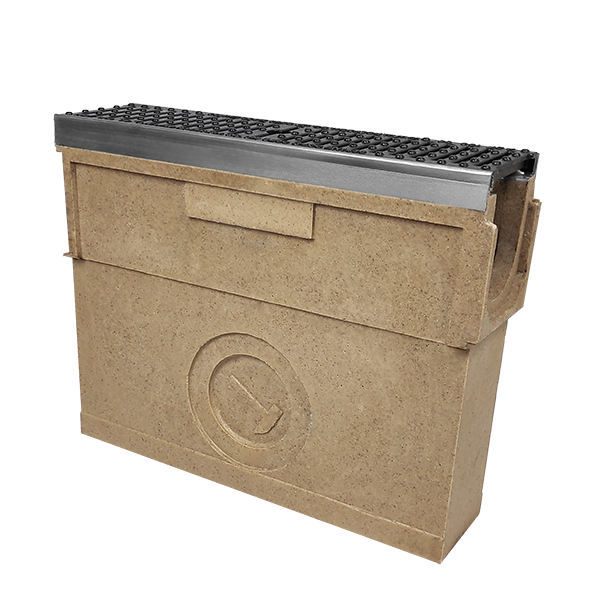 D400 Channel Drain 100 Sump Unit - 0.5 metre – Cotterill Civils