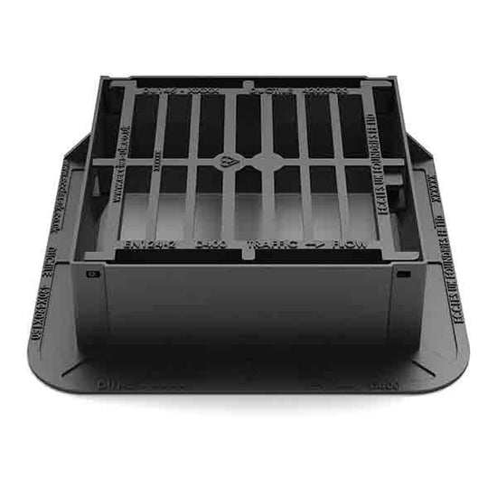 D400 Ductile Iron Road Gully Grate - 420mm x 420mm (150mm deep ...