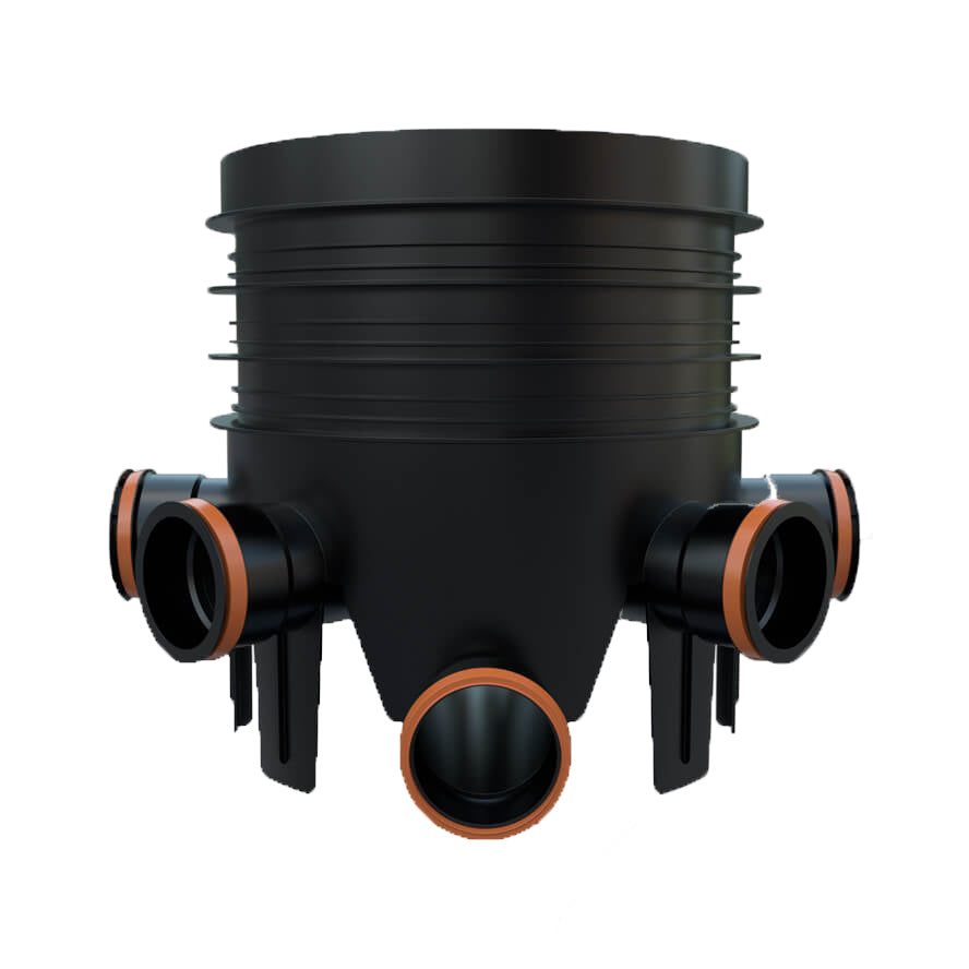 450mm Adoptable Inspection Chamber Base for Sewer Pipe – Cotterill Civils