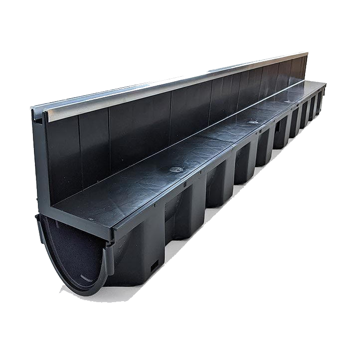 A15 Paving Slot Channel Drain with Aluminium Edge - 1m (DekDrain ...